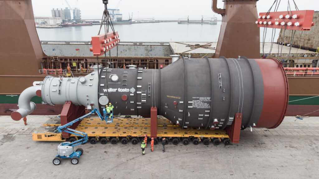 Vacuum Tower in viaggio verso l'Ohio - Walter Tosto S.p.a.